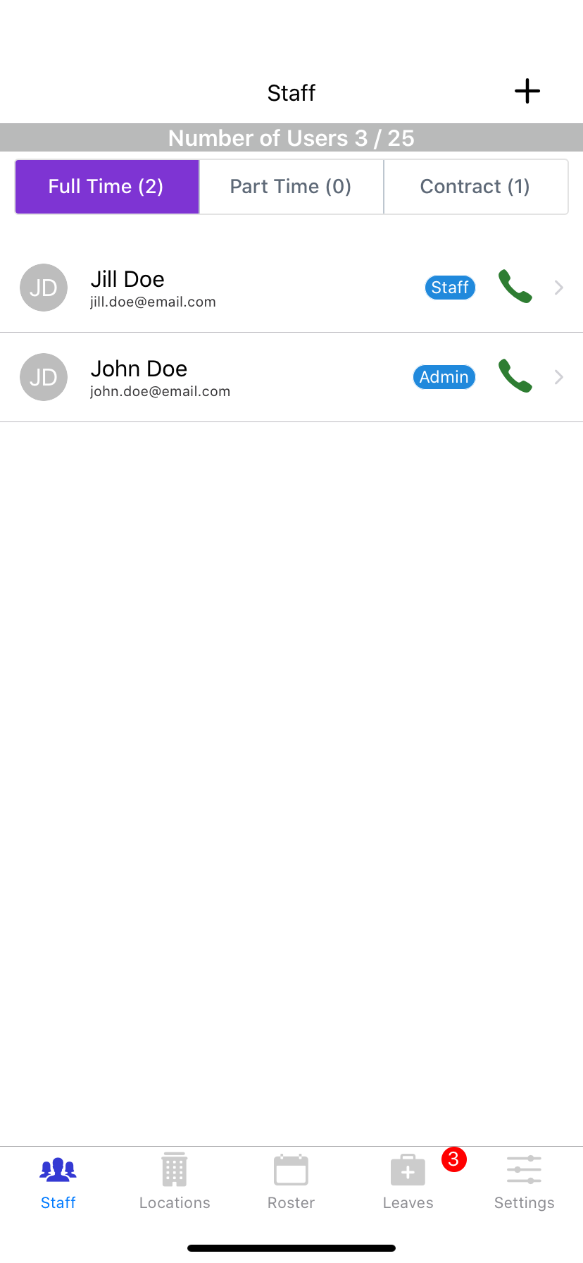 Get my Roster - Cloud Platform